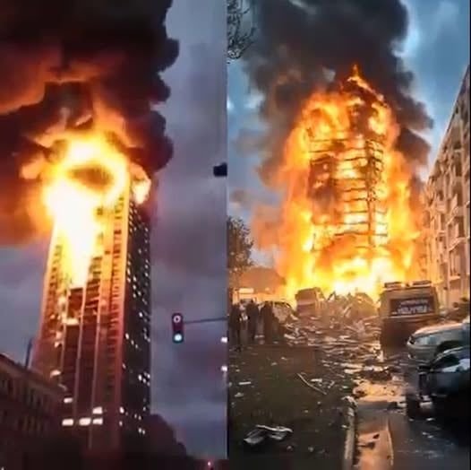 A few hours ago a big fire broke out in M… See more – Top post